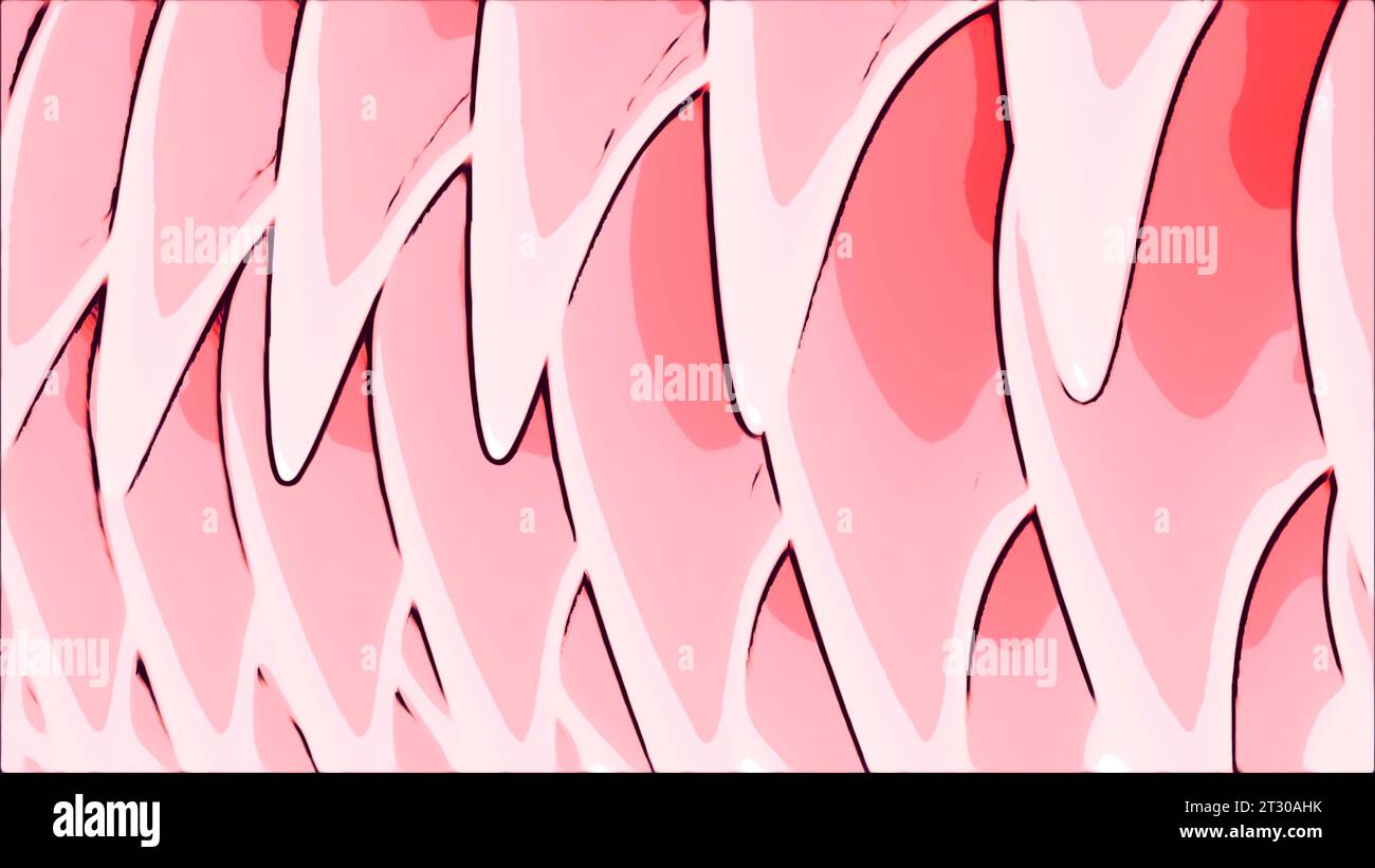 Pink and blue light spreading stripes. Design. Bright bright animation ...