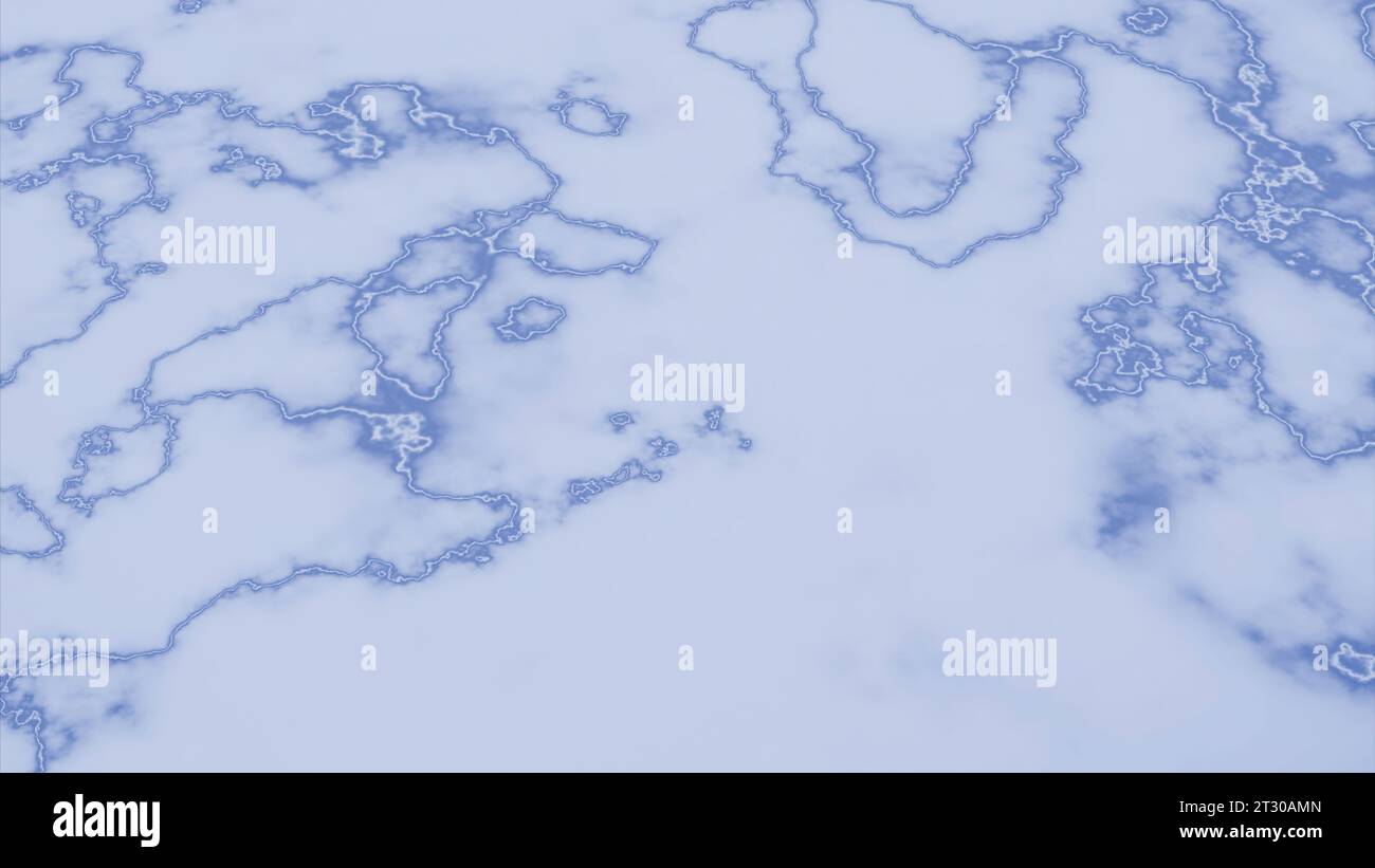 Blue spots of spilled gouache. Design. Light cartoon animation with ...