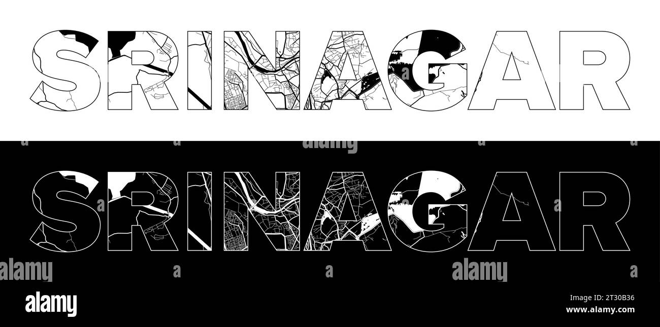 Srinagar view Stock Vector Images - Alamy