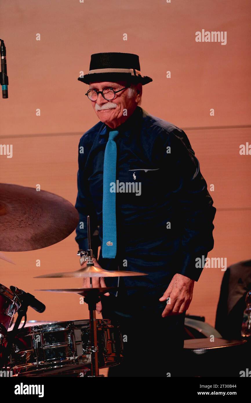 Rome, Italy. 21st Oct, 2023. Vittorio Cuculo & The Trio 93 at the Casa ...