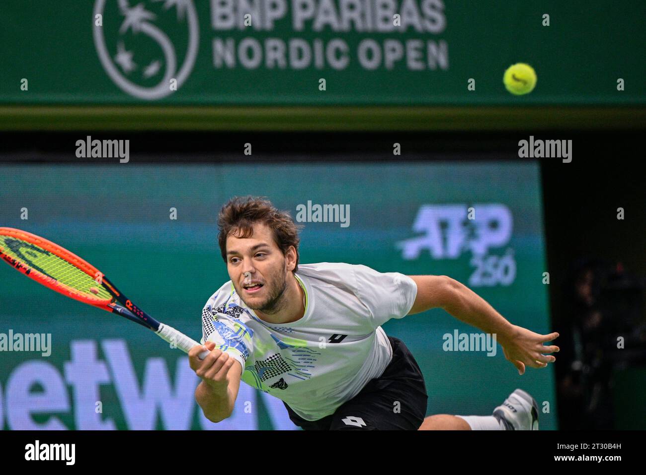 STOCKHOLM 20231022Russian Pavel Kotov in action during the men's ...