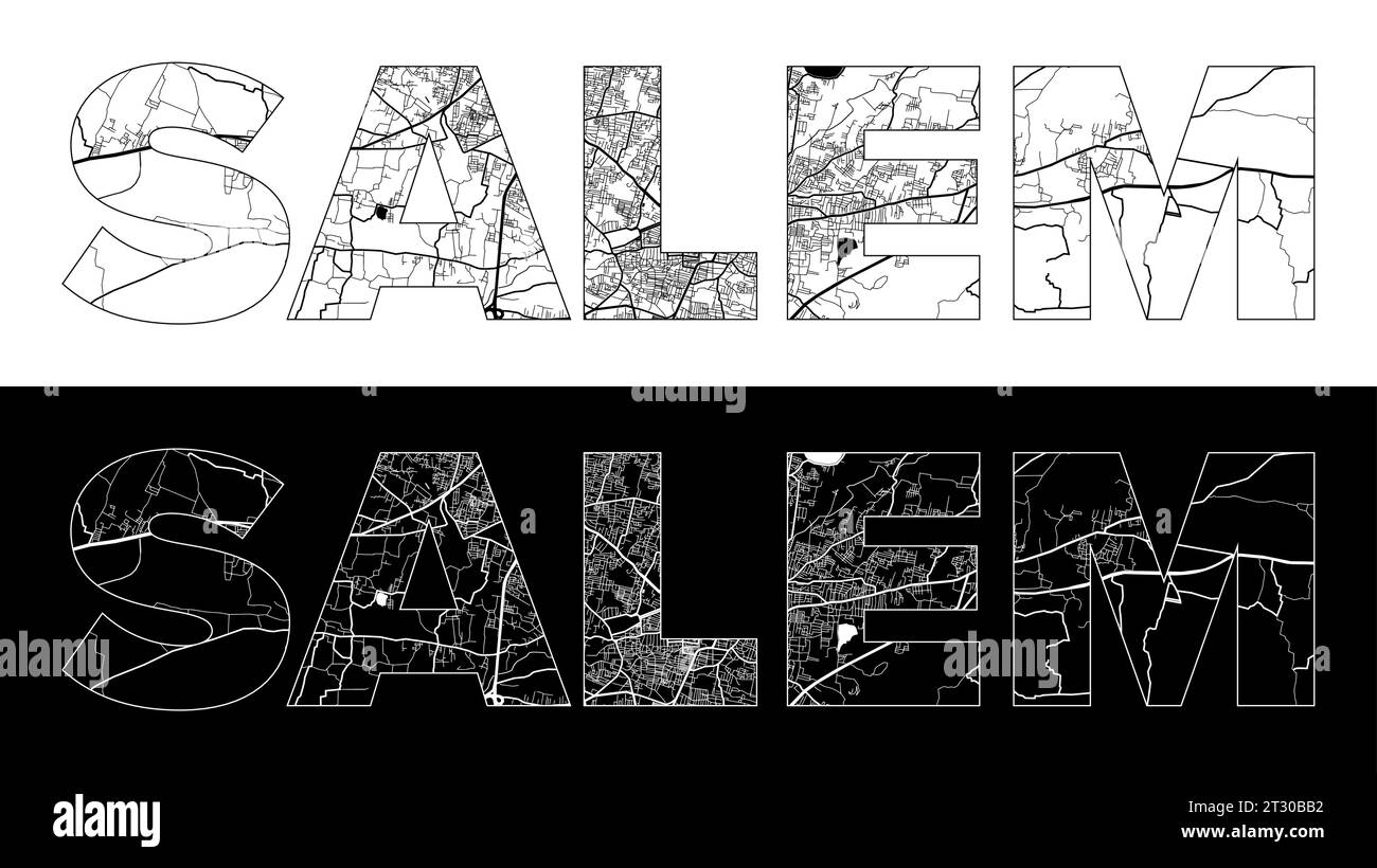 Skyline salem Stock Vector Images - Alamy