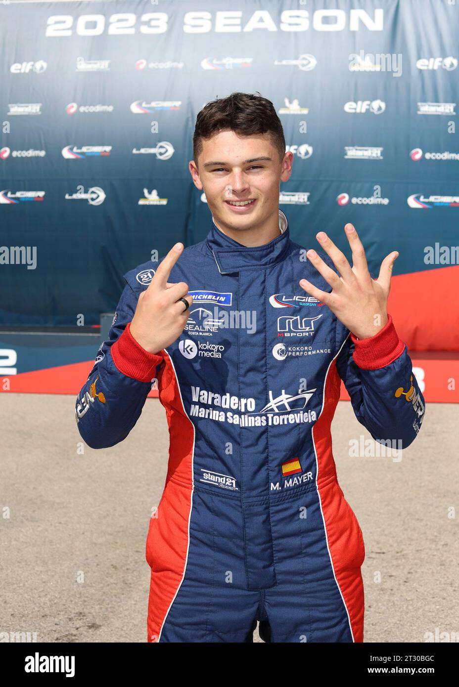 MAYER Maximus (spa), RLR MSport, Ligier JS2 R, portrait during the Heat ...