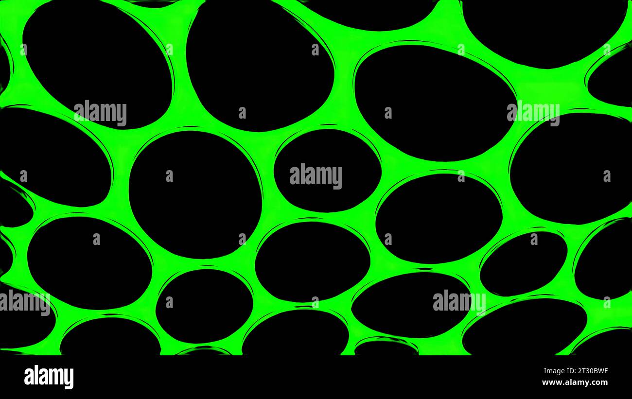 Black background with pink and green highlights. Design. Bright ceiling ...