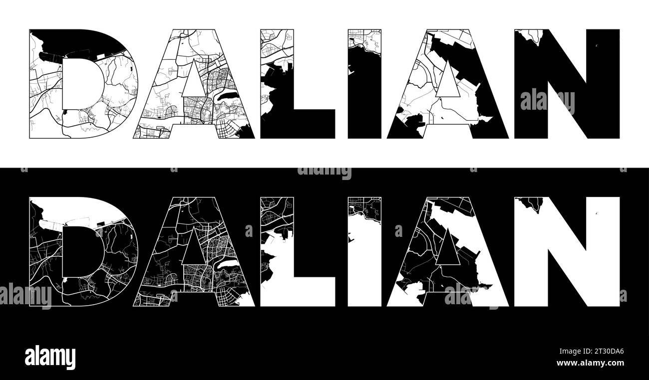 Dalian travel Stock Vector Images - Alamy