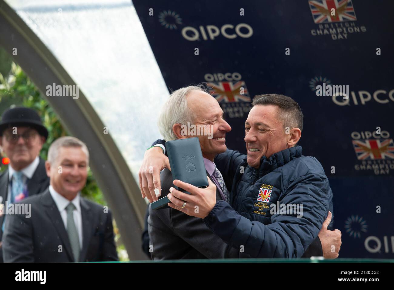 Ascot, Berkshire, UK. 21st October, 2023. American jockey Steve Cauthen ...