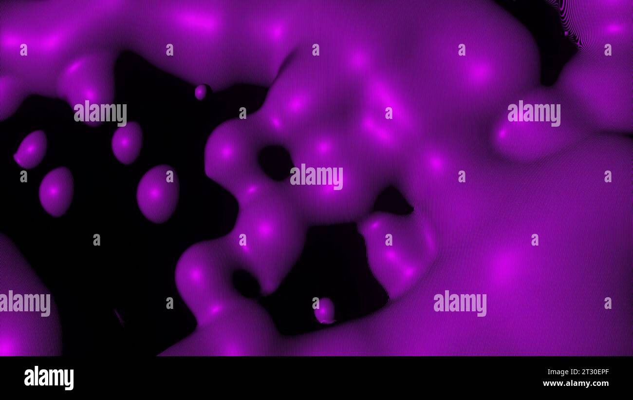 Animation with moving liquid droplets. Design. Liquid with rounded ...