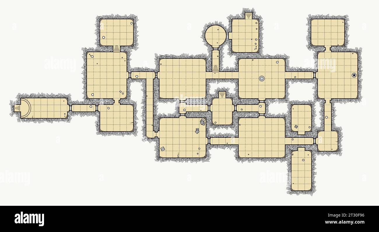 Dungeon map hi-res stock photography and images - Alamy