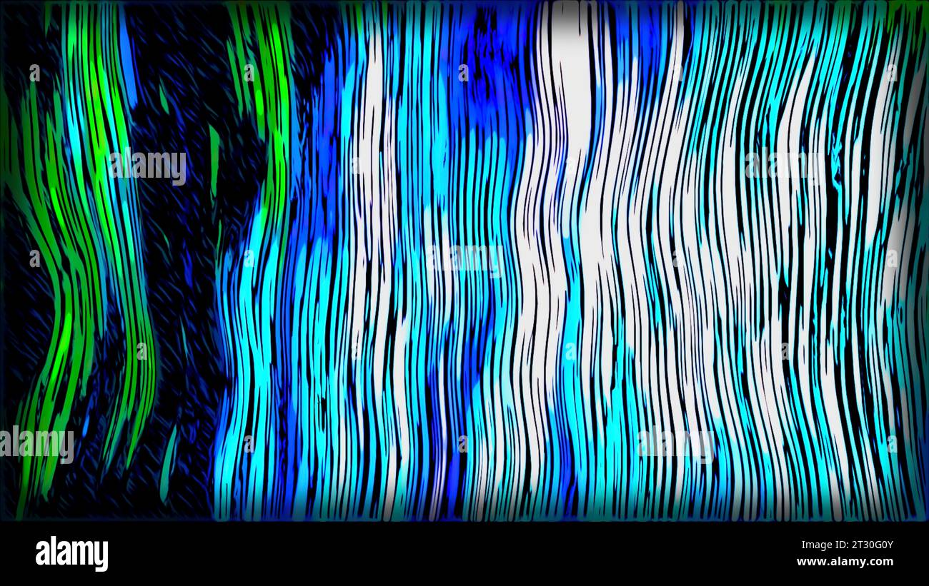 Shimmering abstract background with glitch lines. Motion. Colorful ...