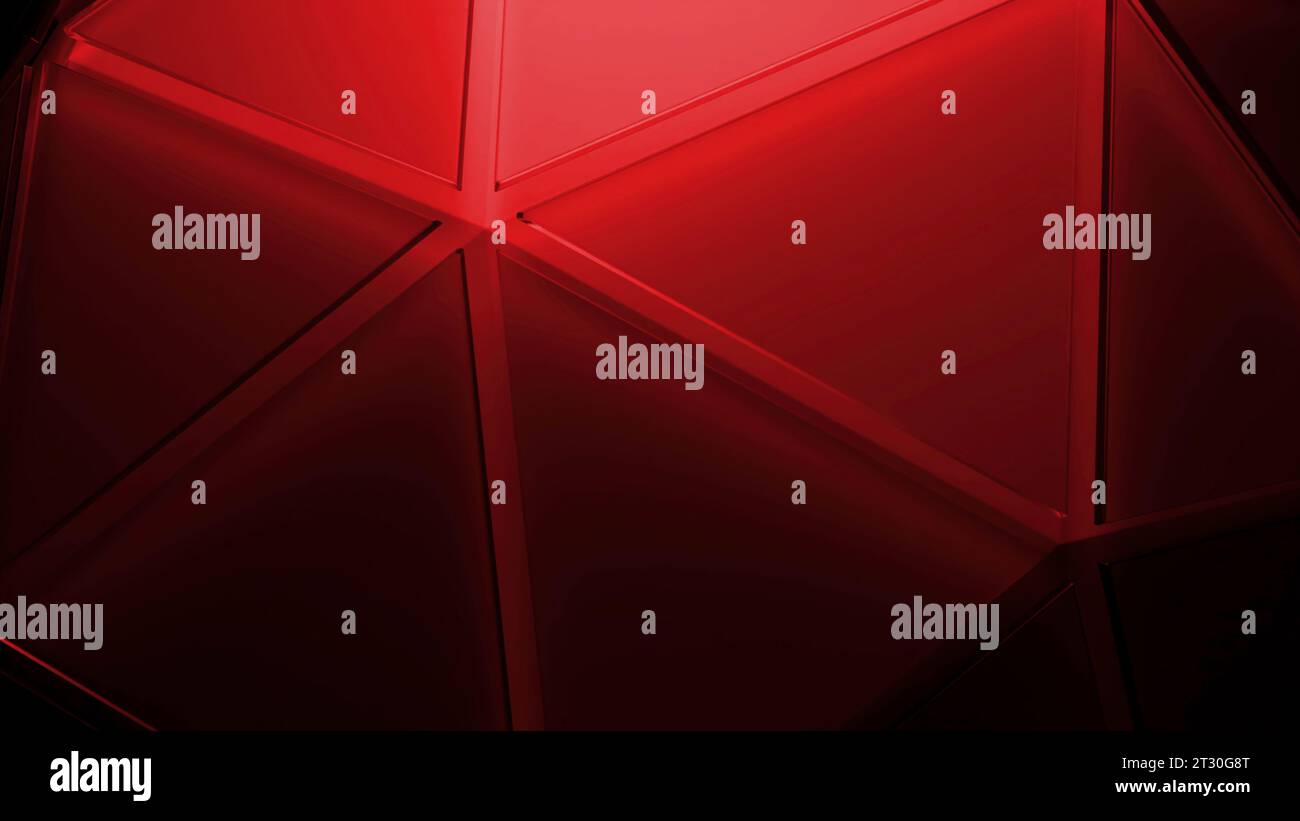 Rotating 3d figure with triangular parts. Design. 3D figure rotates in ...