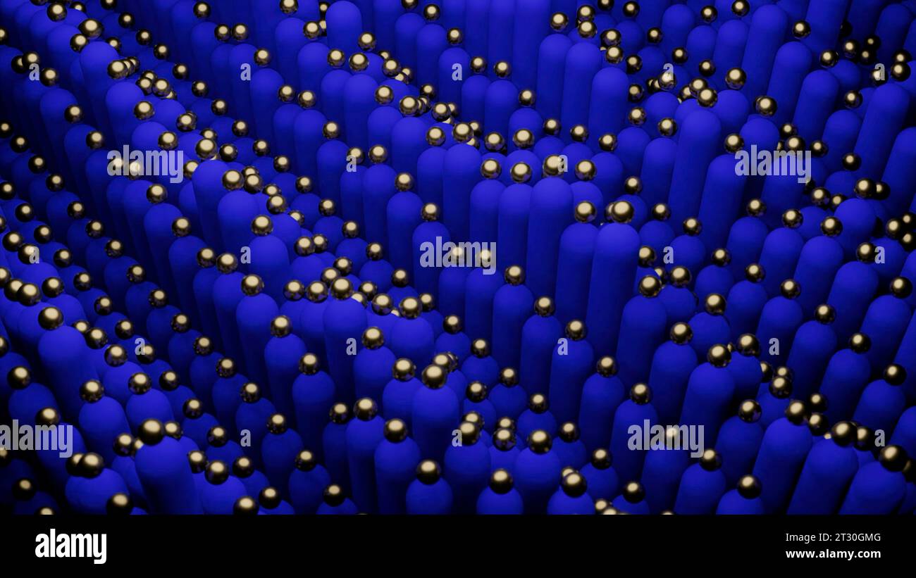 Purple and blue lines create a hypnotic effect. Design. Alternately ...