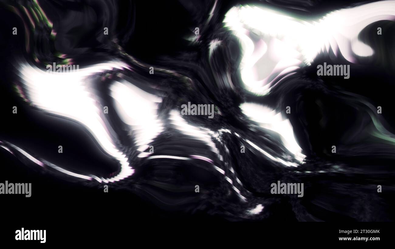 Bright plasma spots flashing in flow. Motion. Bright flashing spots of ...