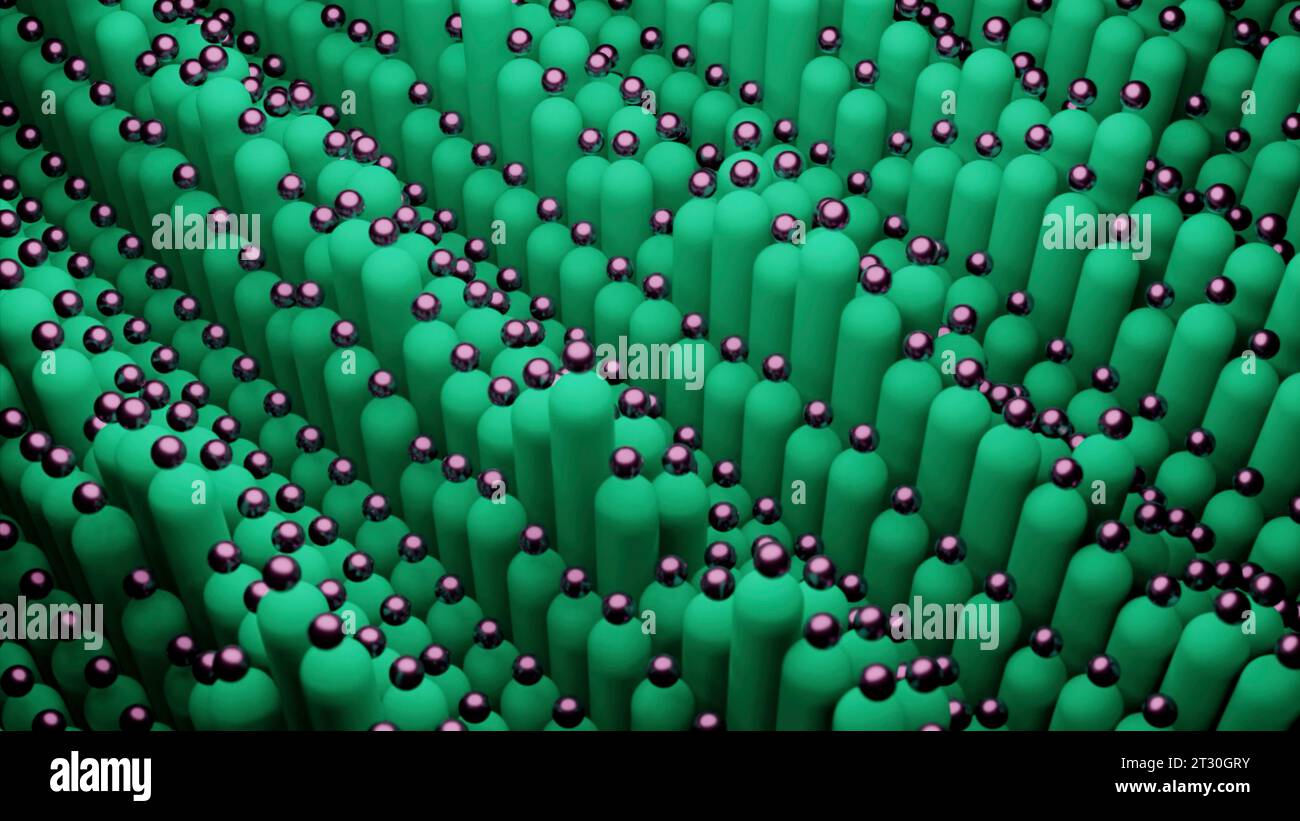 3d animated background green curve hi-res stock photography and images ...