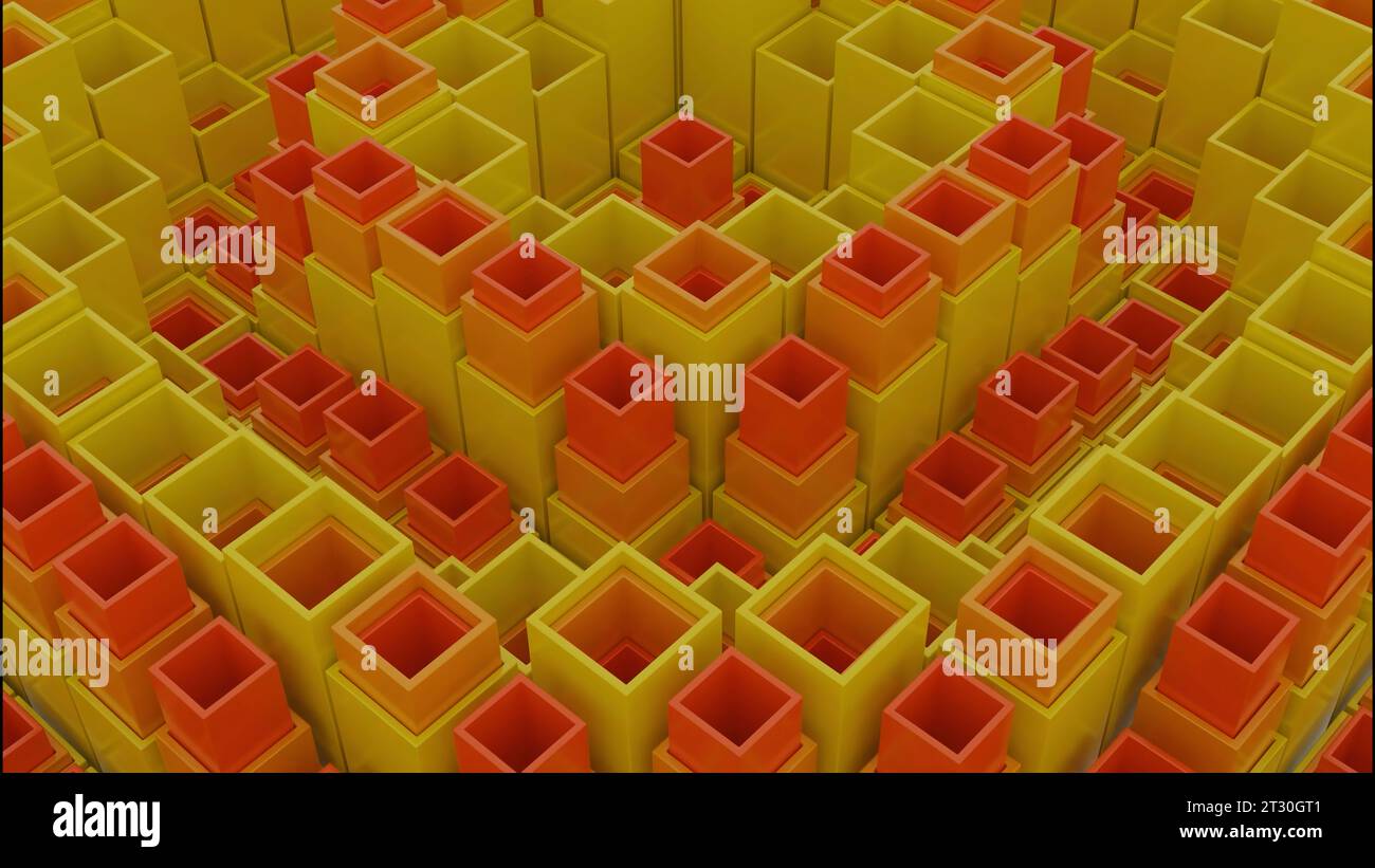 3d puzzle falling in circle hi-res stock photography and images - Alamy