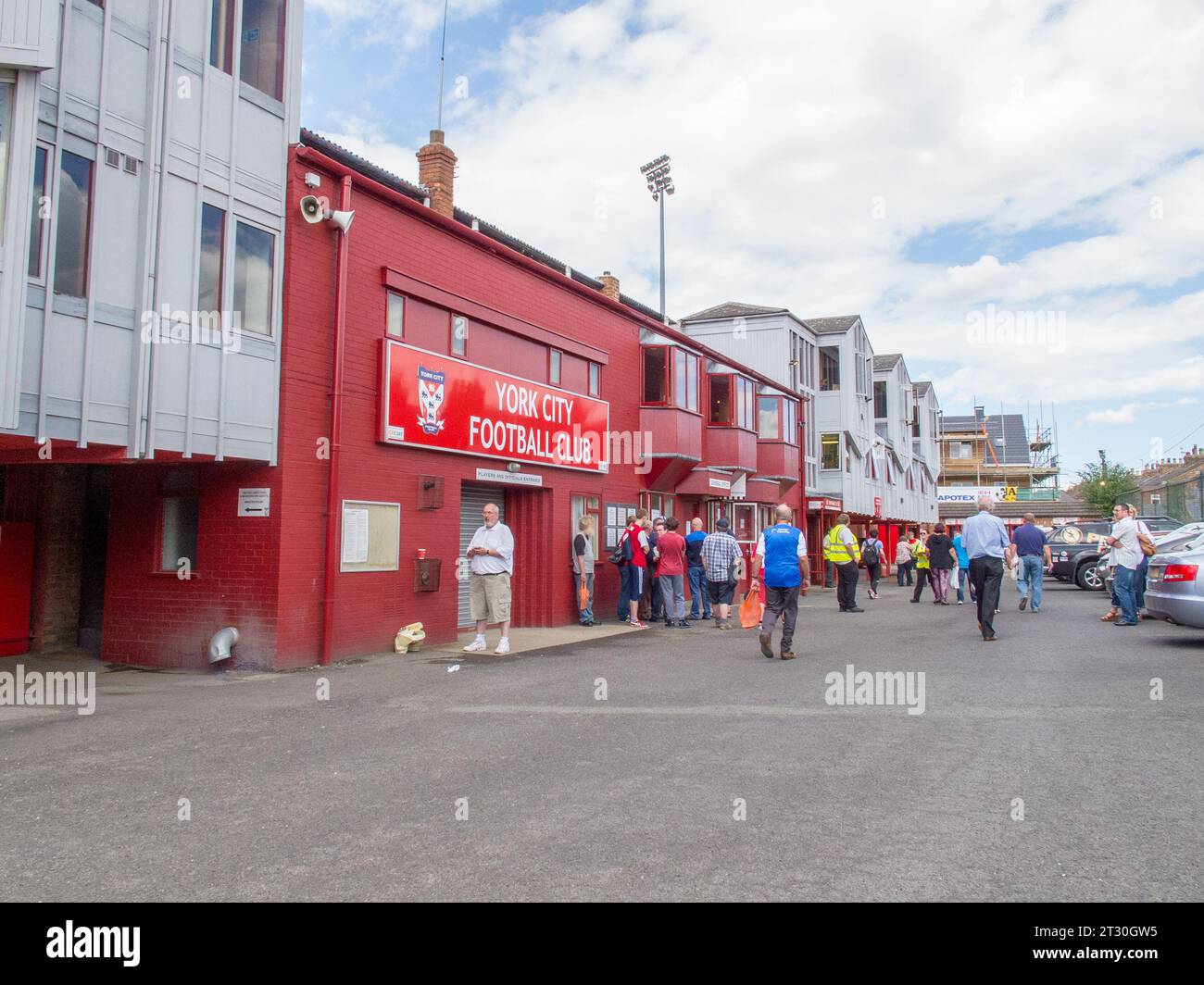 York City football club at Bootham Cresecent in 2013 Stock Photo - Alamy