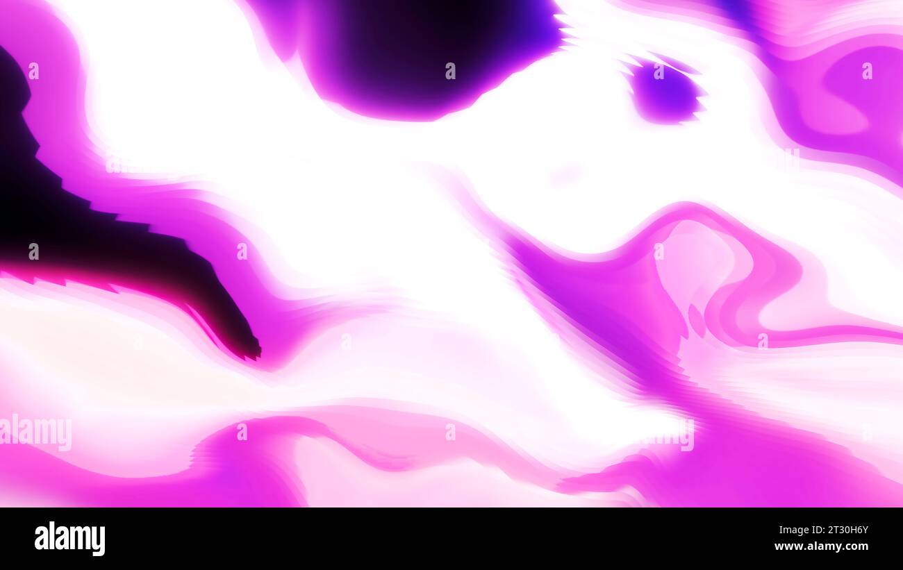 Bright plasma spots flashing in flow. Motion. Bright flashing spots of ...