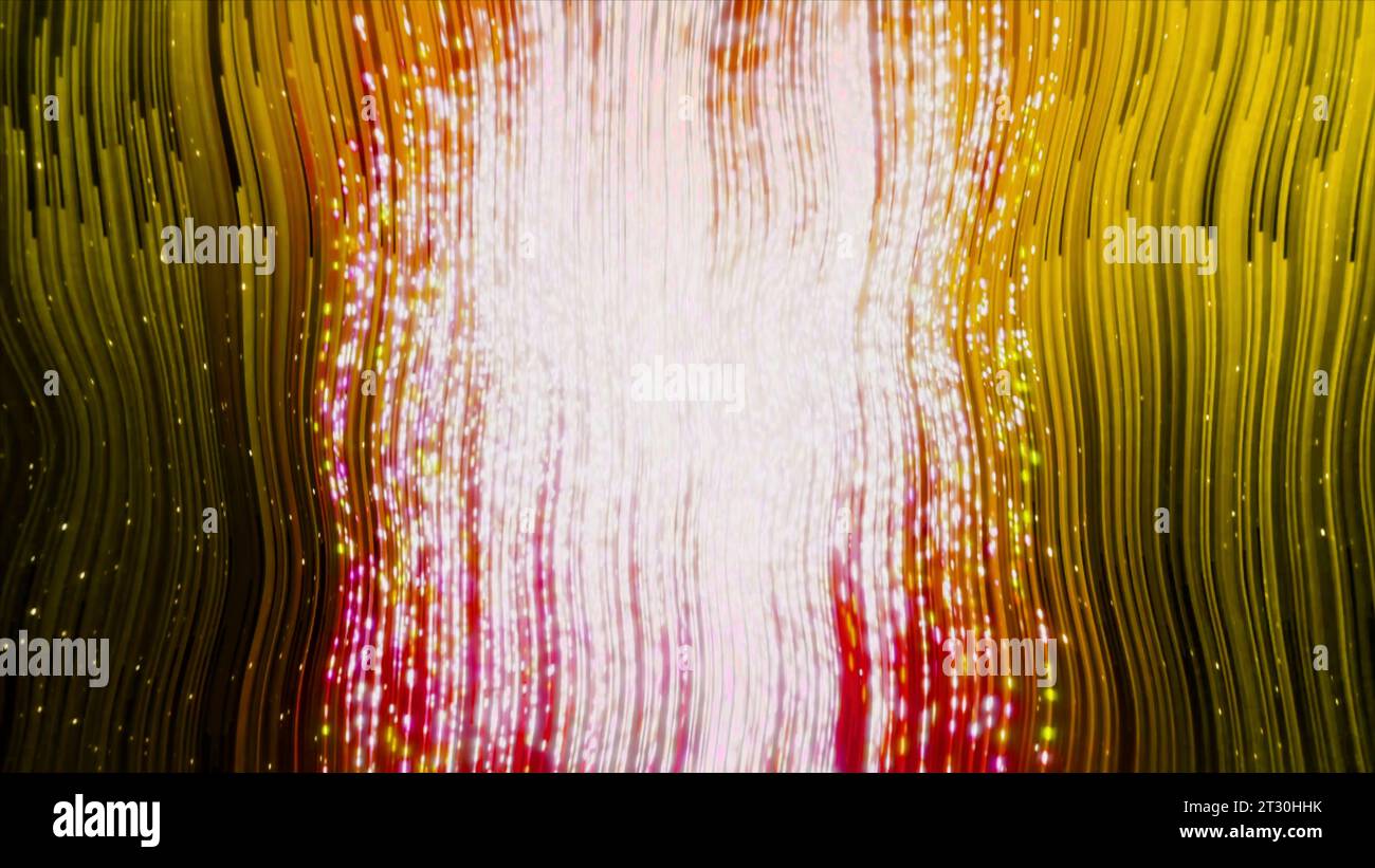 Yellow and red moving background. Motion. Bright lines of different ...