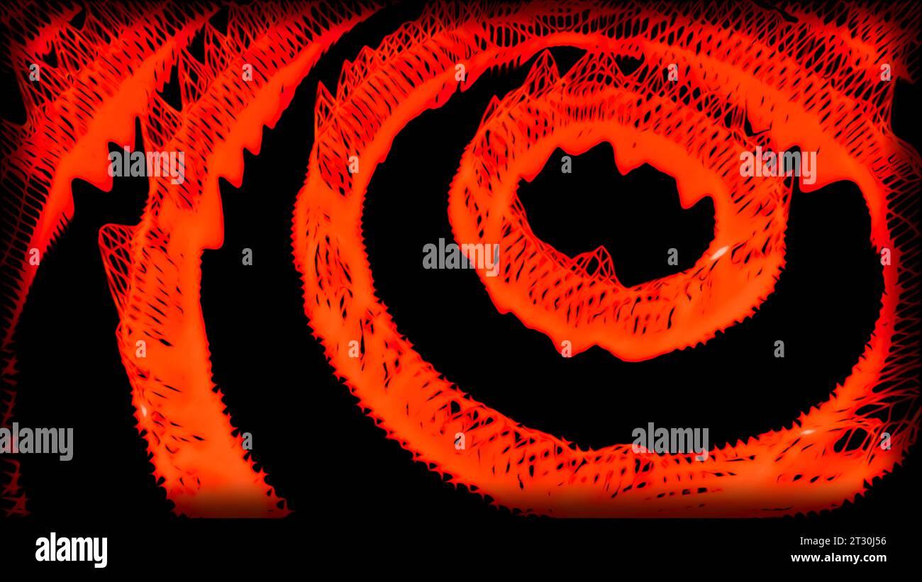 Black background with overlapping grids. Design. Dark background with ...