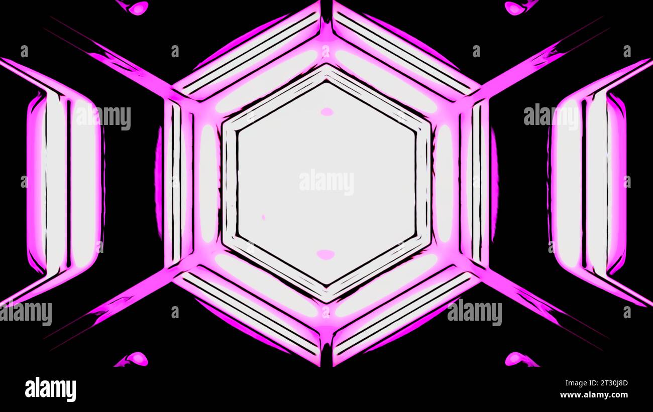 Black background with green and purple backlight. Design. Bright ...