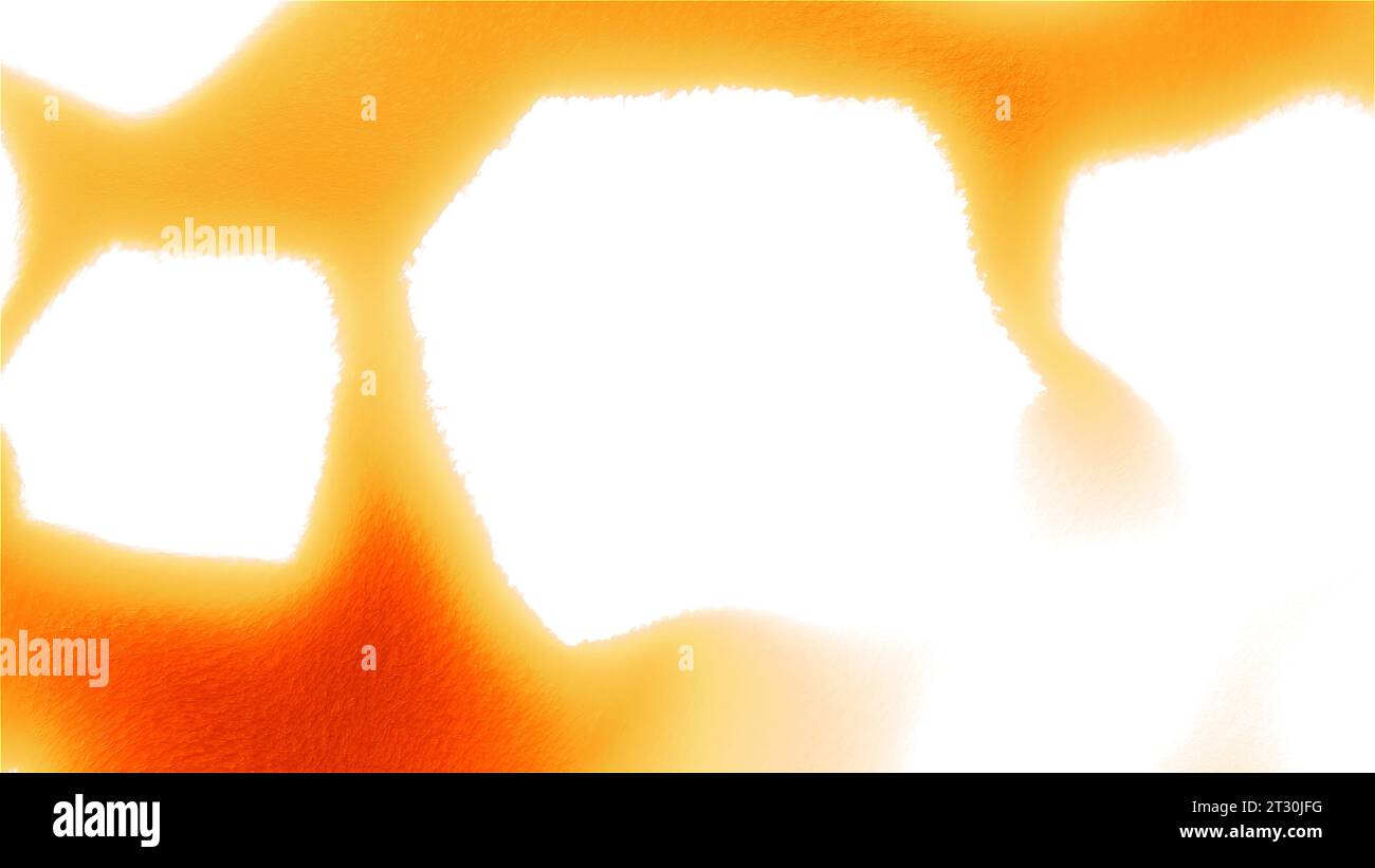 White and orange bright light. Motion. Light in abstract animation ...