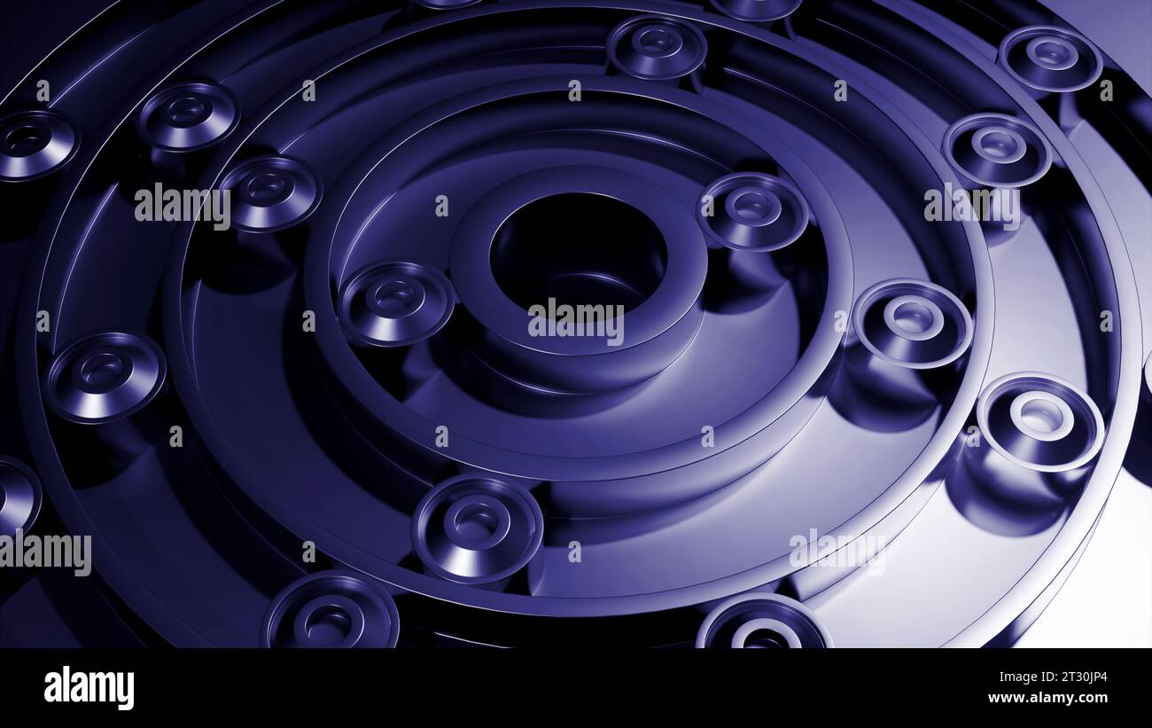 Red and yellow rotating animation. Design. Rotating mazes in animation ...