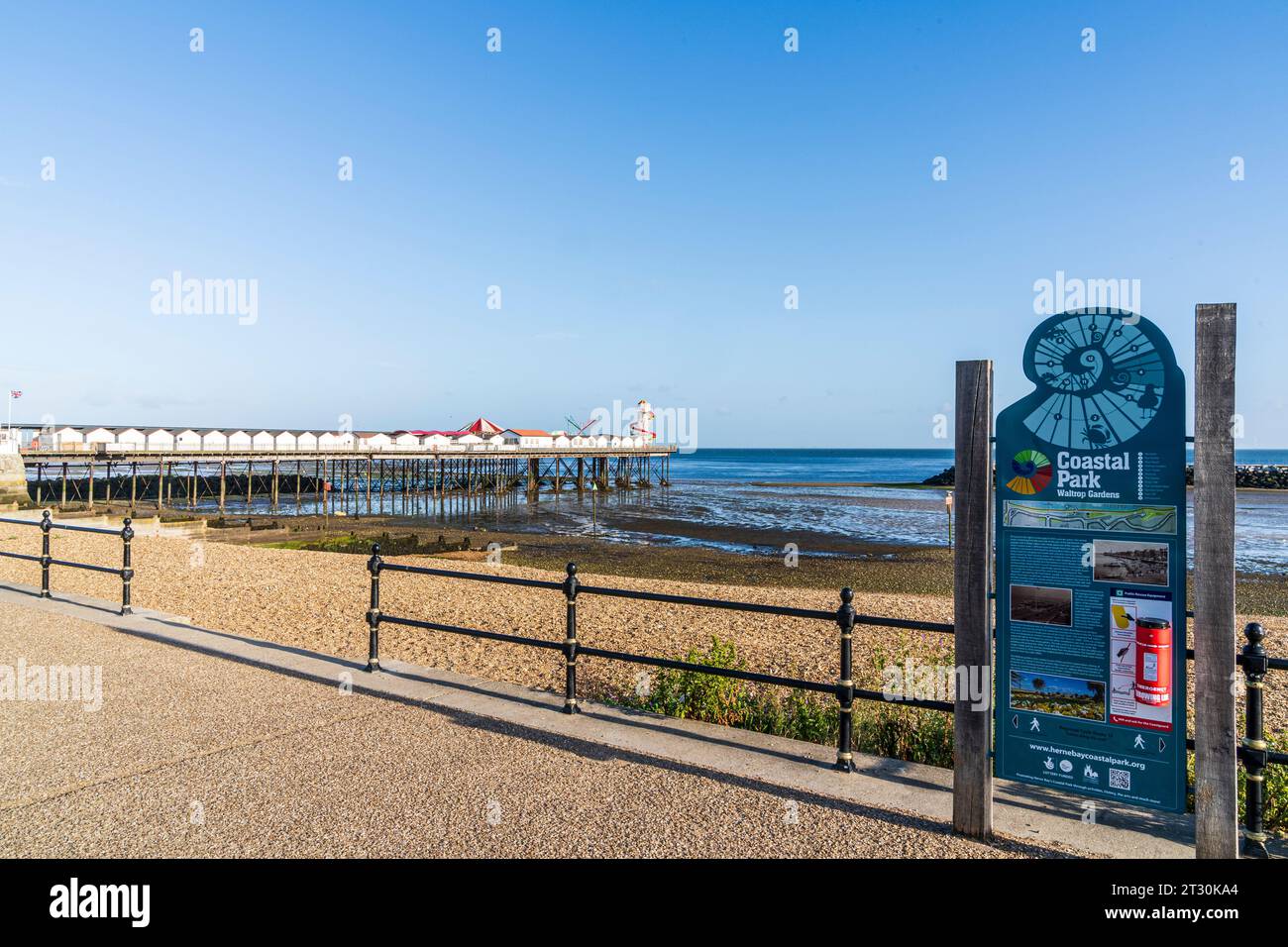 Herne bay coastal park kent hi-res stock photography and images - Alamy