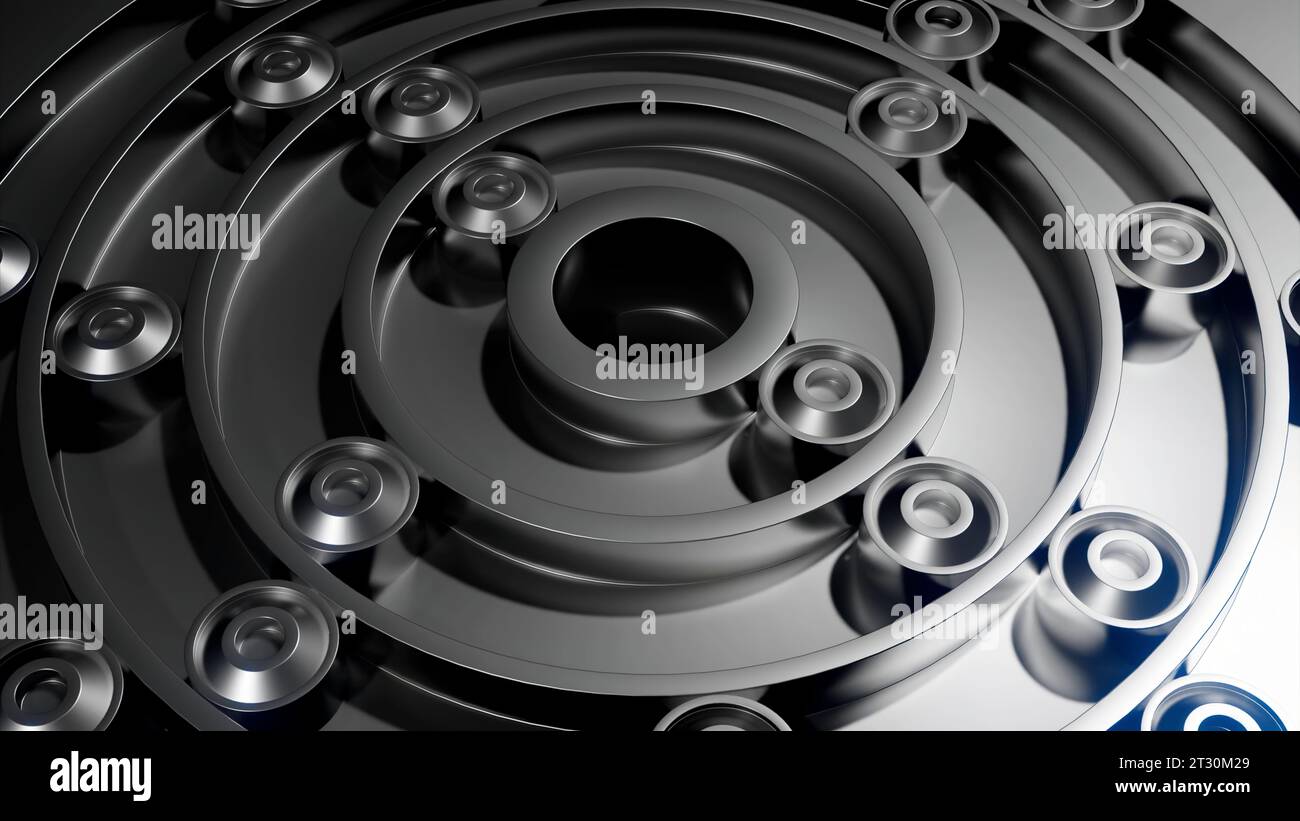 Grey background with animation. Design. Grey moving shapes through a ...