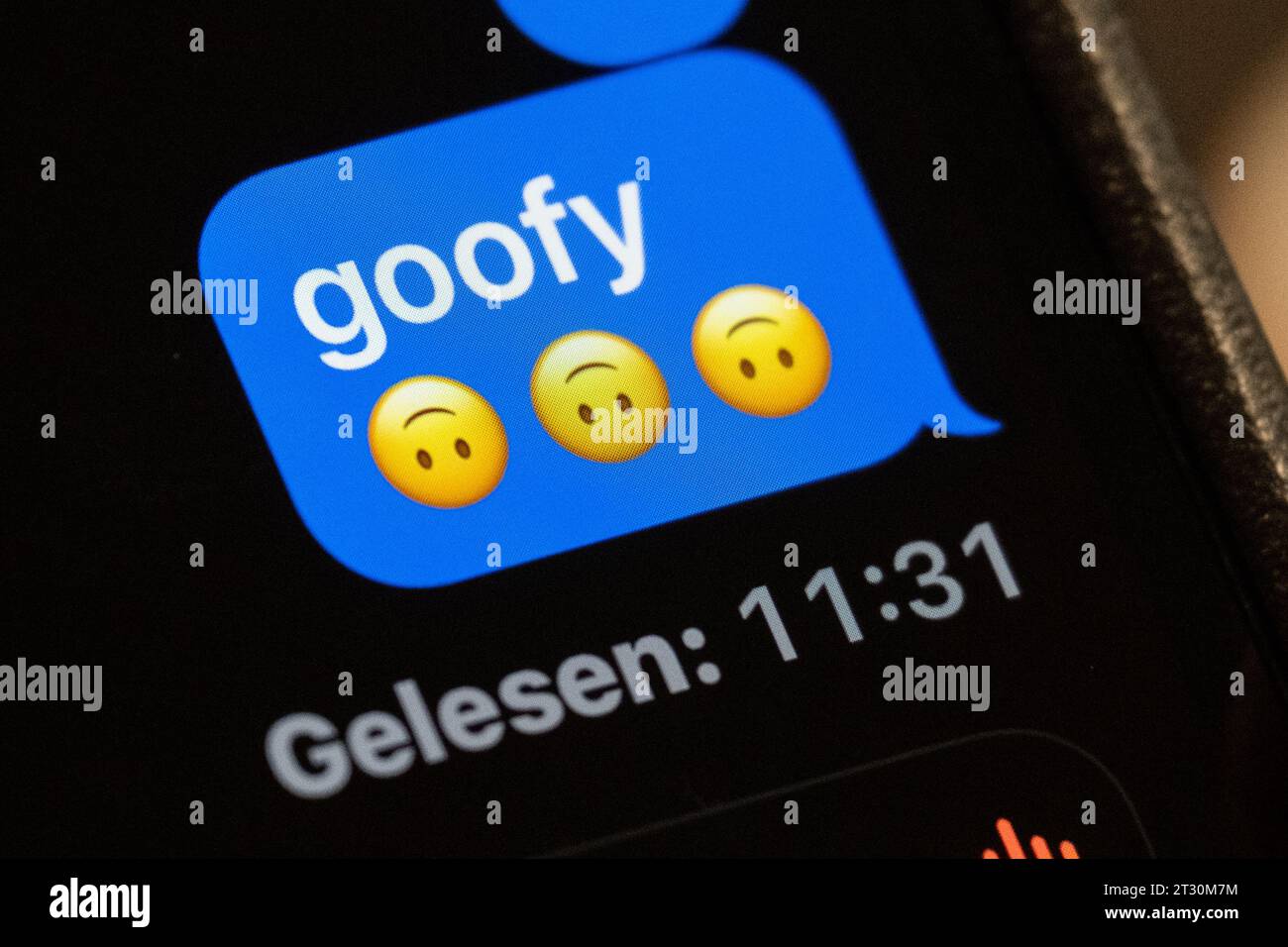 Berlin, Germany. 25th Sep, 2023. In the display of a smartphone, the ...