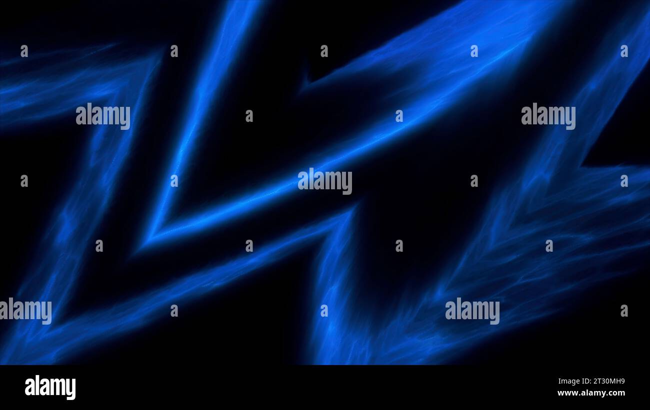 Black background with a fast-moving pattern. Motion. A blue and red ...