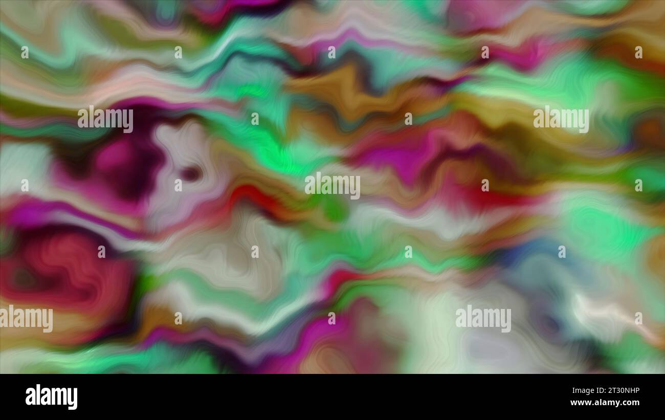 Multi-colored glossy paint. Motion. Bright colors of different colors ...