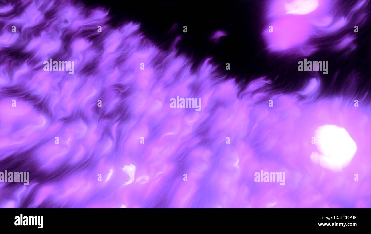 Purple and turquoise pattern. Motion. A blurry background in computer ...