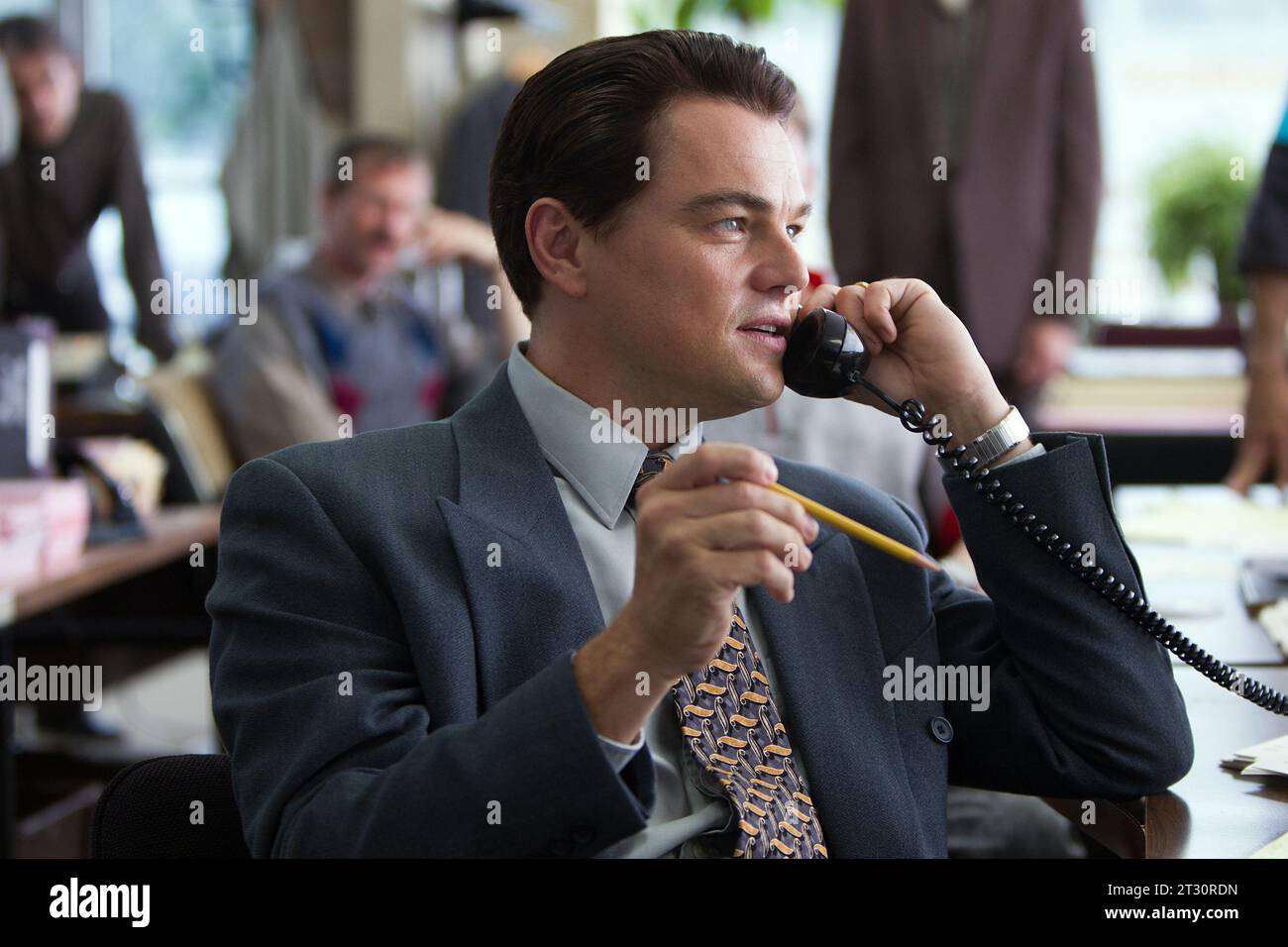 The Wolf of Wall Street movie Leonardo DiCaprio Stock Photo - Alamy