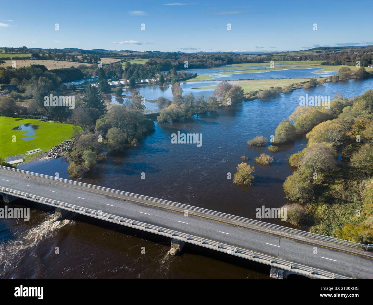 Storm babet farm flooding hi-res stock photography and images - Alamy