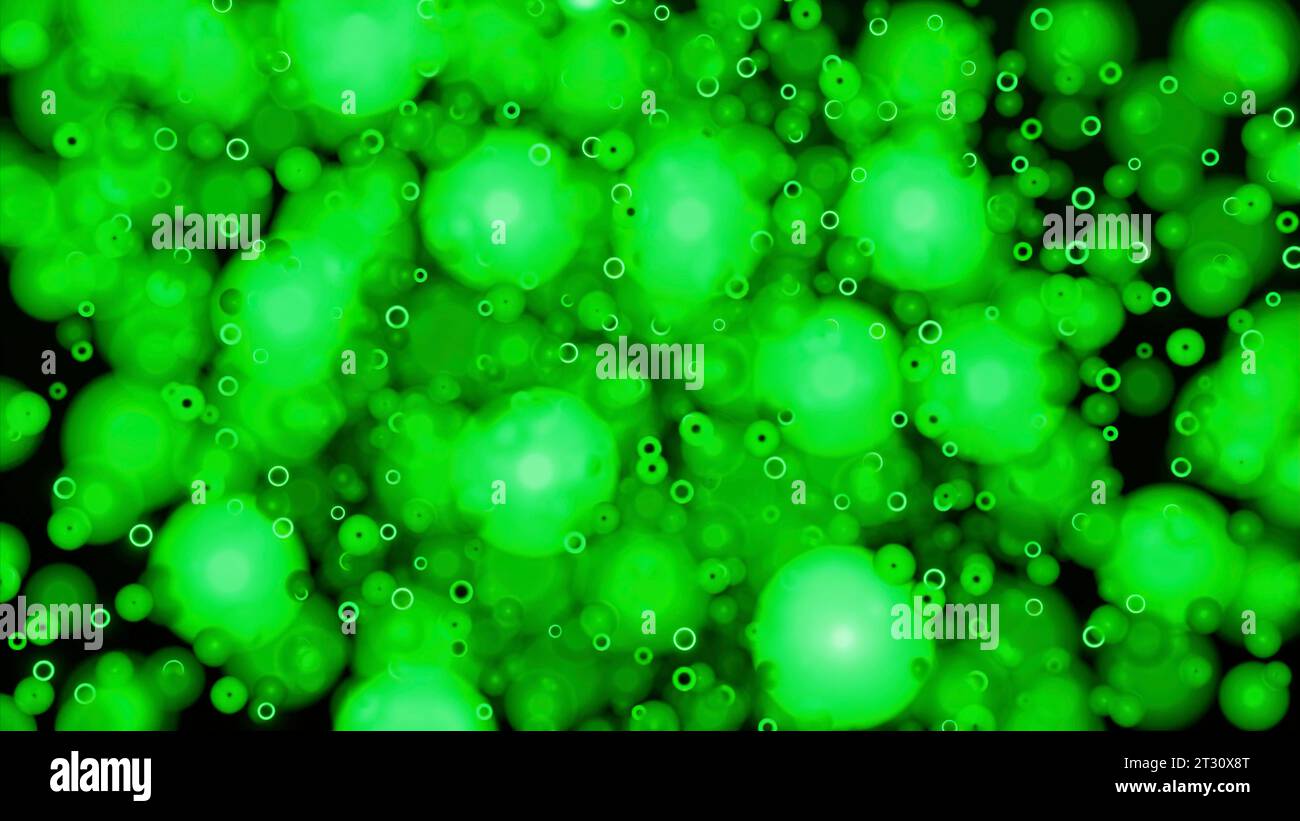 Abstract microorganisms and viruses under microscope. Design. Human ...