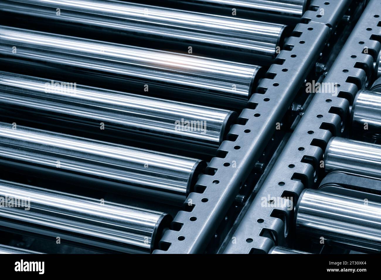 Crossing of the roller conveyor, Production line conveyor roller ...