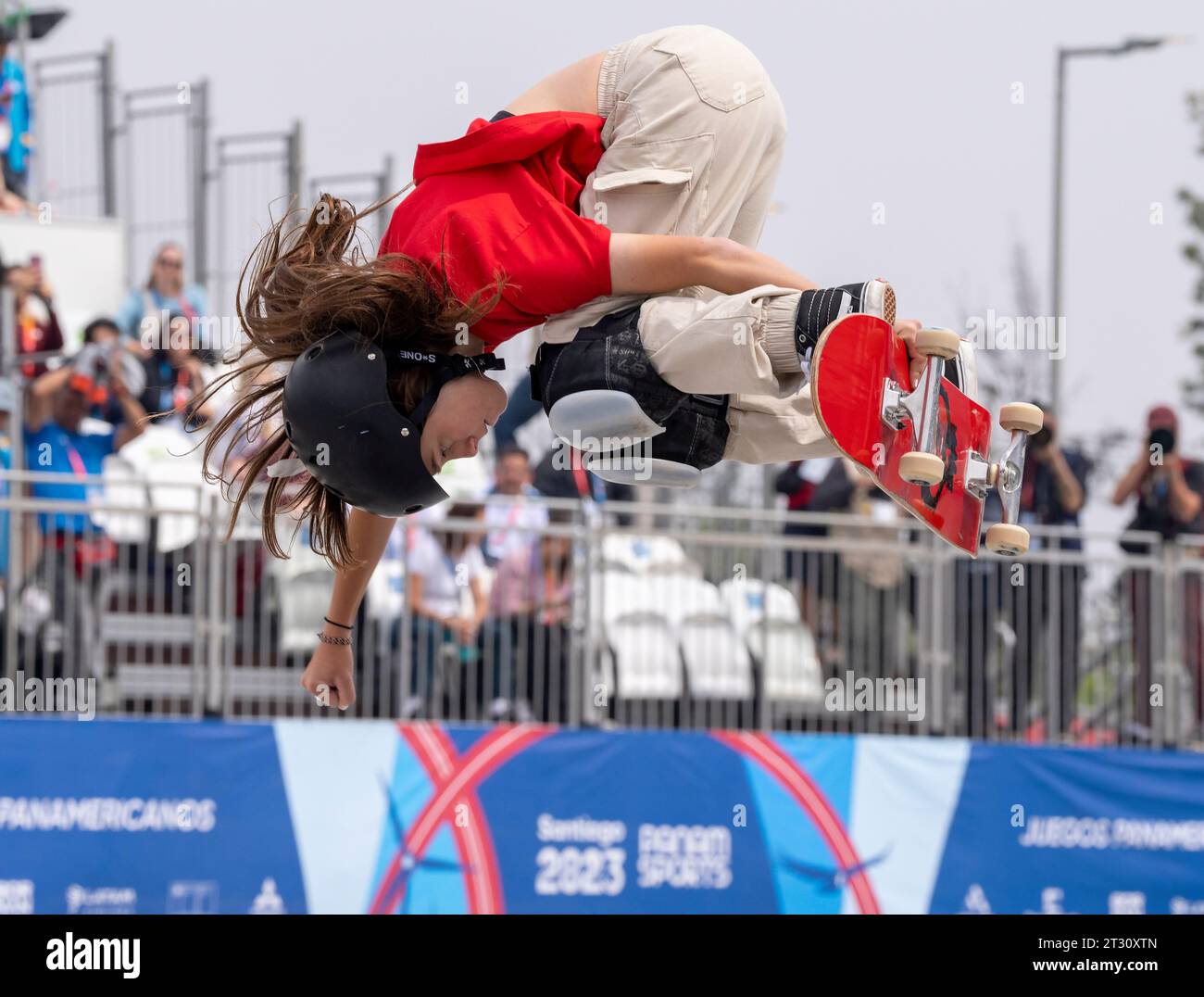 Santiago, Chile. 22nd Oct, 2023. Canada's Fay De Fazio Ebert, of ...