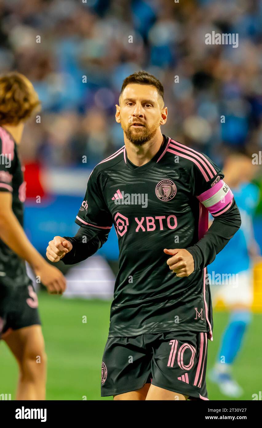 Charlotte, North Carolina, USA. 21st Oct, 2023. Inter Miami Midfielder ...