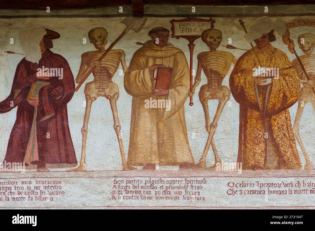 Triumph of death detail skeletons hi-res stock photography and images ...