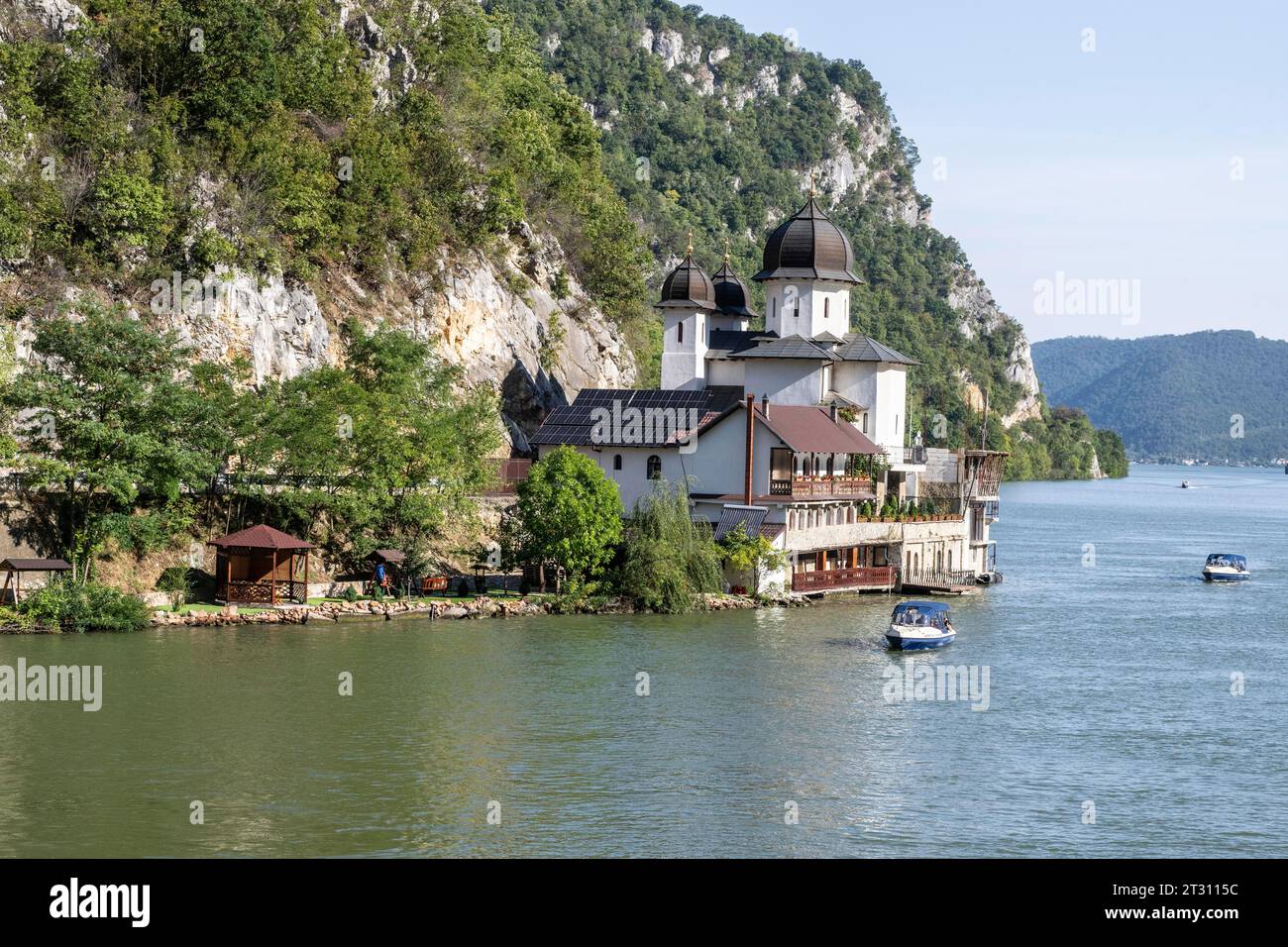 Mraconia Monastery, Dubova, Romania, Europe Stock Photo - Alamy