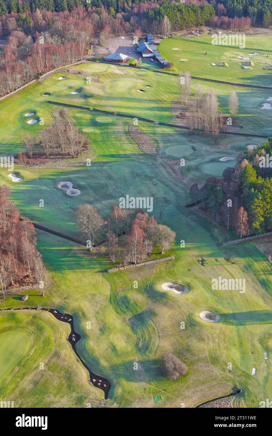 St andrews golf course aerial hi-res stock photography and images - Alamy