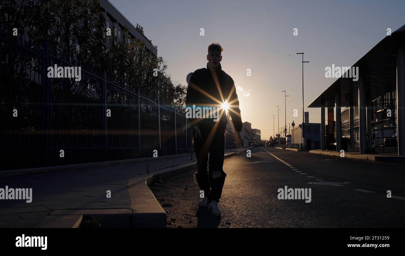 Man dancing alone in suit hi-res stock photography and images - Alamy
