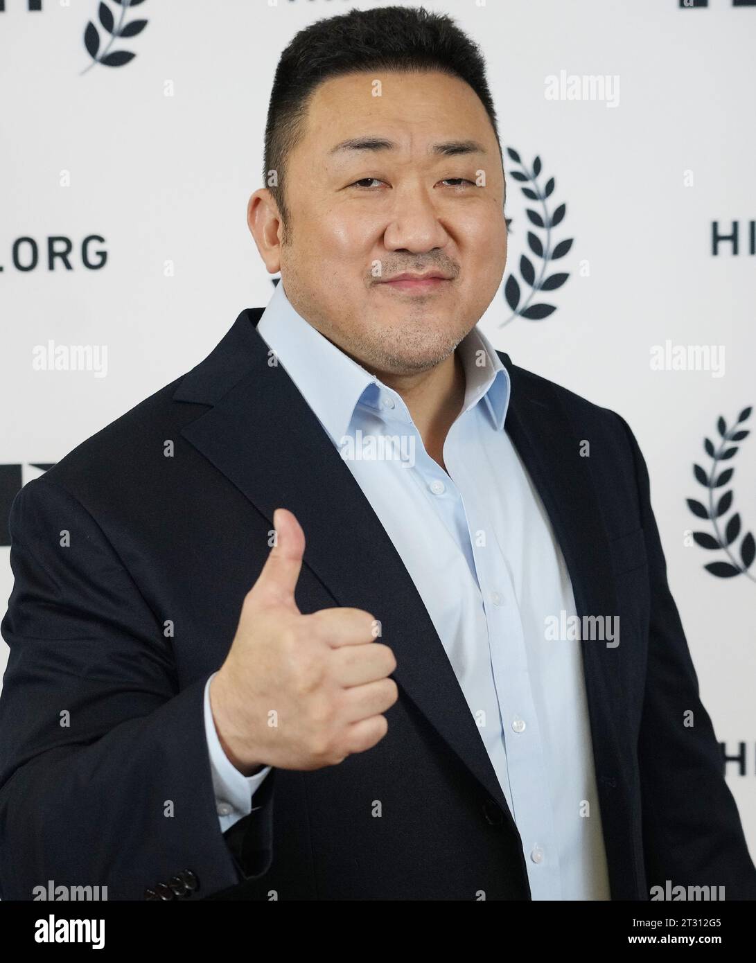 Los Angeles, USA. 21st Oct, 2023. Korean Actor Don Lee at the 43rd ...