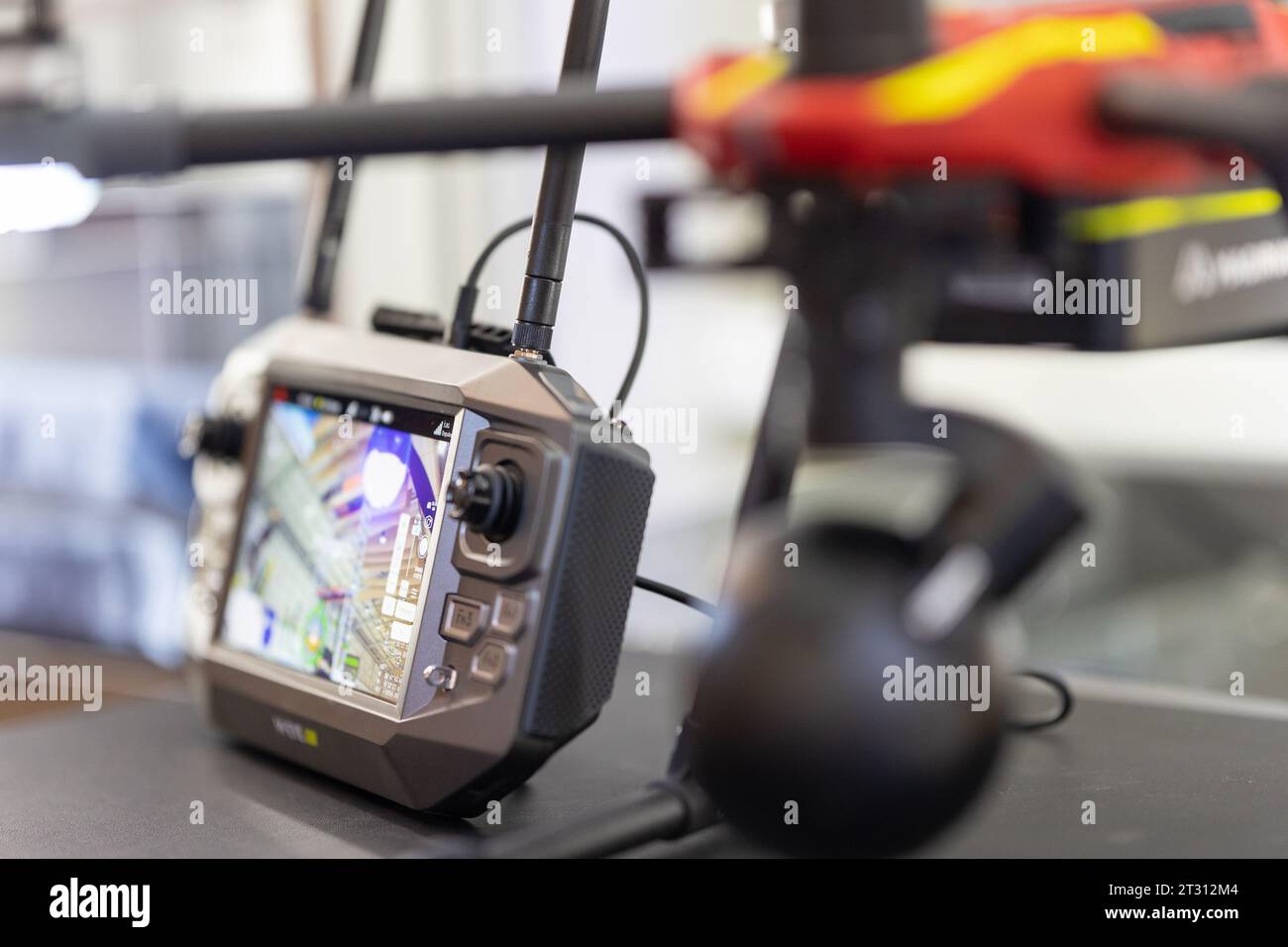 Technological equipment with screens Stock Photo - Alamy