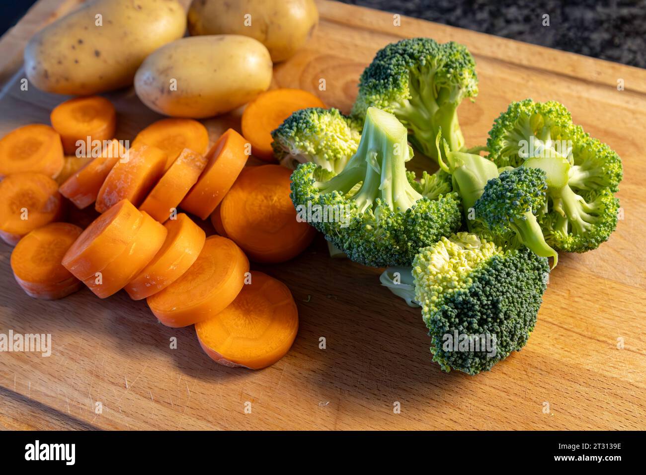 Cooking some legumes, preparing healthy eating Stock Photo - Alamy