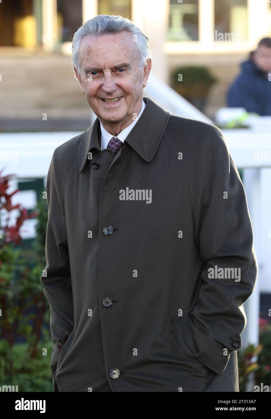 Trainer Jim Bolger after winning the Dublin To Bahrain October Handicap ...