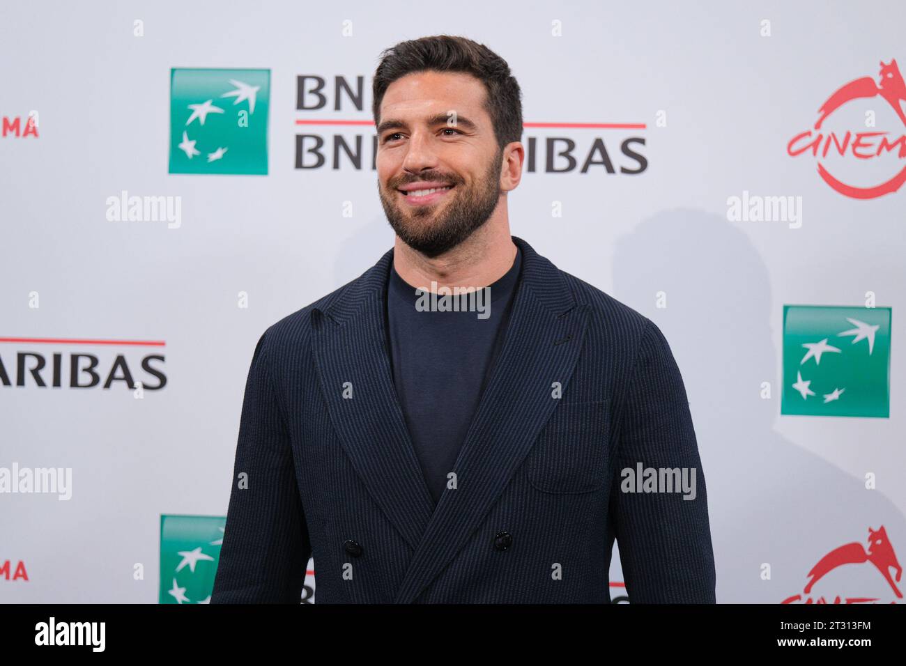 Rome, Italy. 22nd Oct, 2023. Alvise Rigo attends the photocall of ...