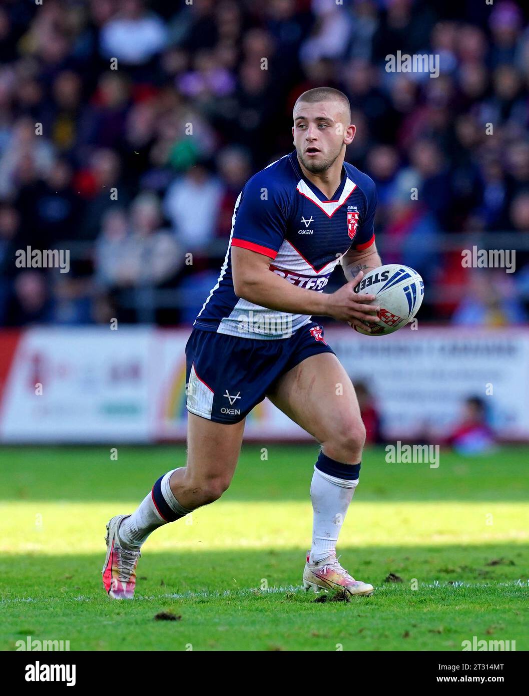 England's Mikey Lewis during the International Test Series match at the ...