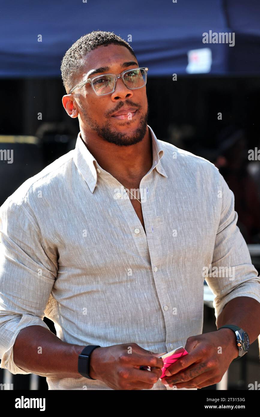 Austin, USA. 22nd Oct, 2023. Anthony Joshua (GBR) Boxer and Otro ...