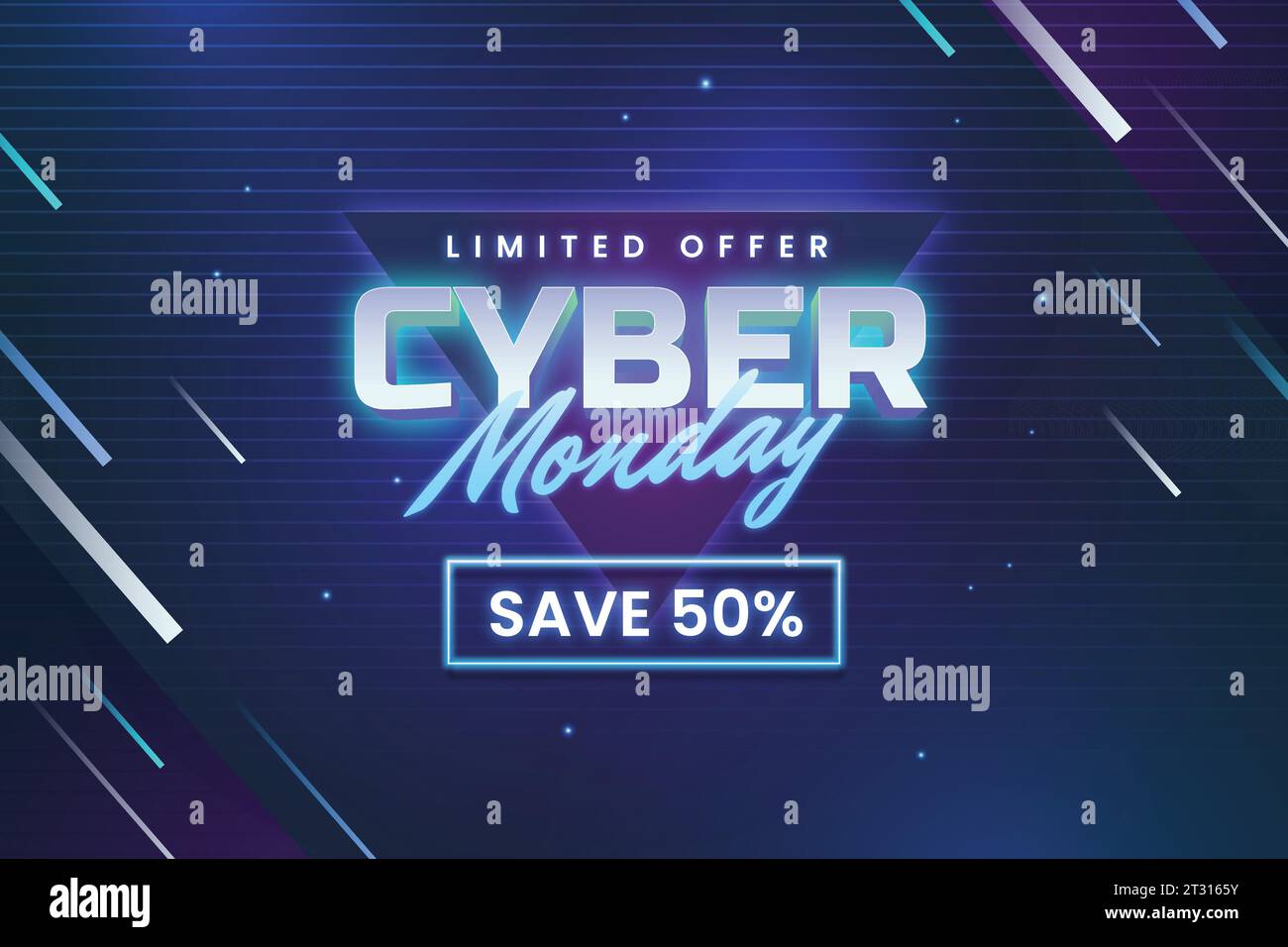 gradient cyber monday background design vector illustration Stock ...