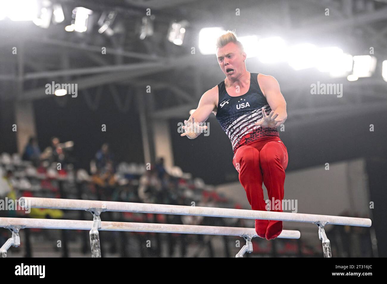 October 22, 2023, Santiago, Chile: CAMERON BOCK competes on the ...